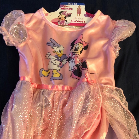 Disney | Other | Disney Pink Dress With Characters | Poshmark